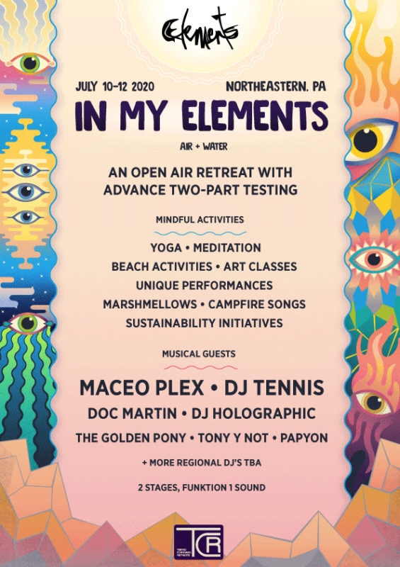 In My Elements 2020 announces lineup and dates - EDMunplugged