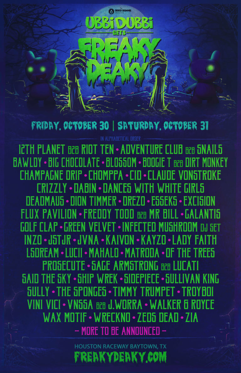 Freaky Deaky 2020 announces its phase-one lineup - EDMunplugged