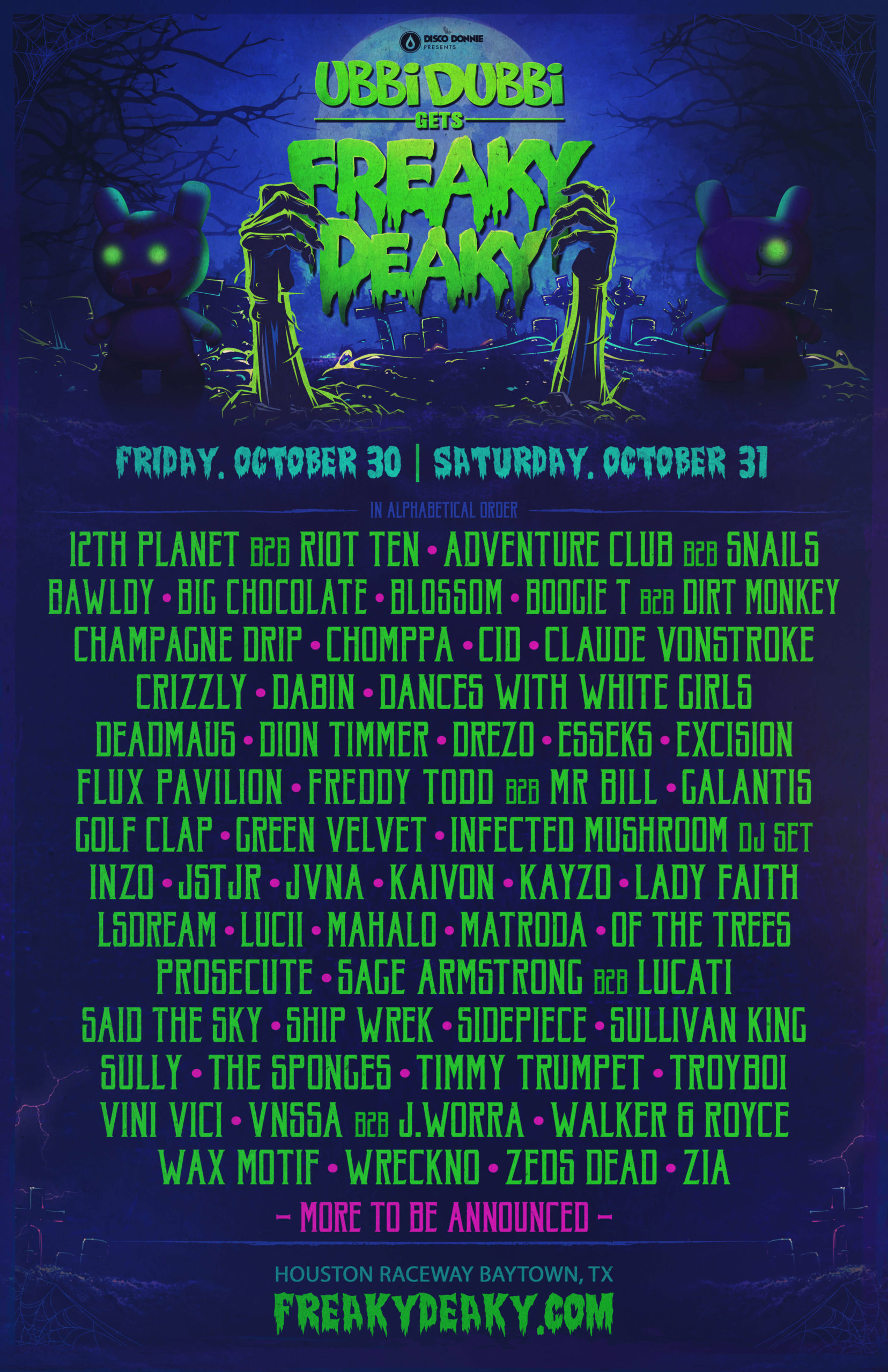 Freaky Deaky 2020 announces its phase-one lineup - EDMunplugged