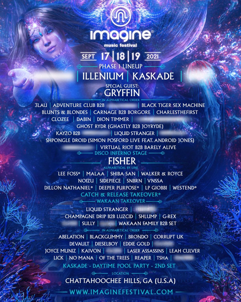 Imagine Festival 2021 announces its phase one lineup – EDMunplugged